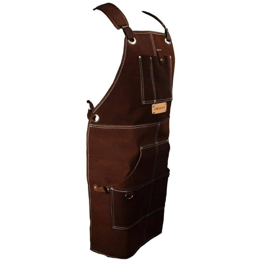 MECHTOOLS Full Length Heavy Duty Leather Welding Apron | Home Hardware