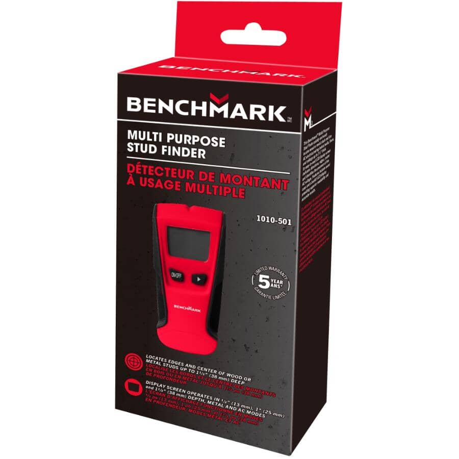 BENCHMARK Multi Purpose Stud Finder | Home Hardware