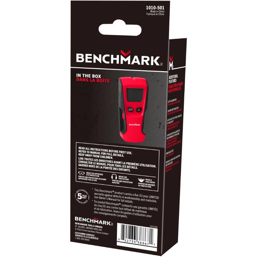 BENCHMARK Multi Purpose Stud Finder | Home Hardware
