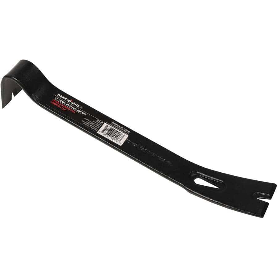 BENCHMARK Heavy Duty Flat Pry Bar - 13" | Home Hardware