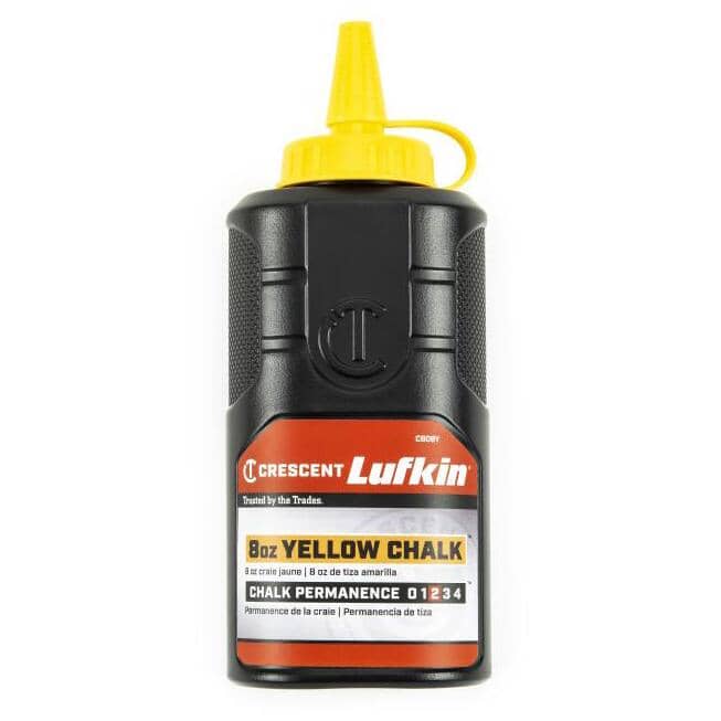 CRESCENT LUFKIN 8 oz Yellow Chalk Refill | Home Hardware