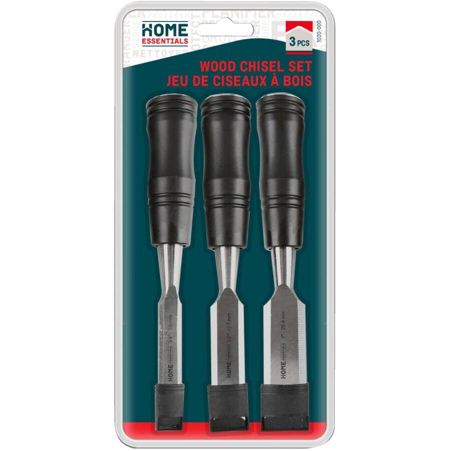 HOME ESSENTIALS Wood Chisel Set - 3 Piece | Home Hardware