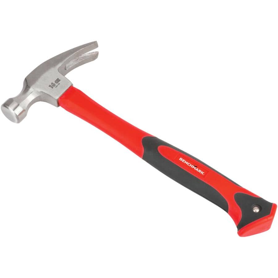 BENCHMARK 16 oz Fiberglass Handle Ripping Hammer | Home Hardware