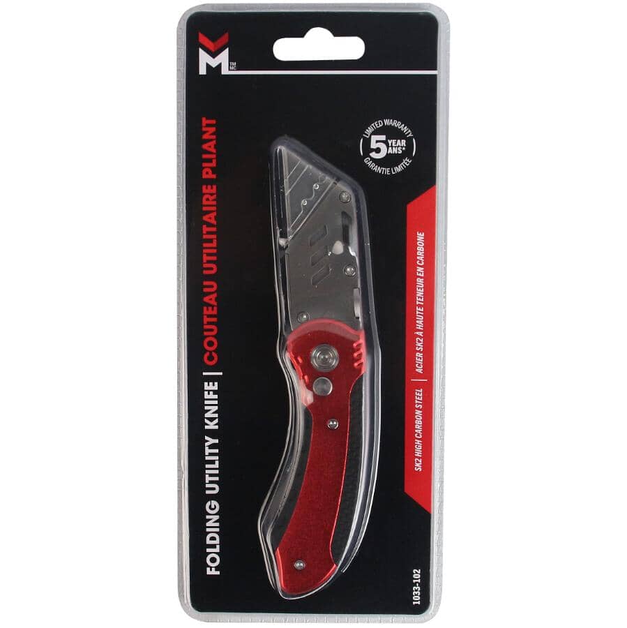 BENCHMARK Folding Utility Knife | Home Hardware