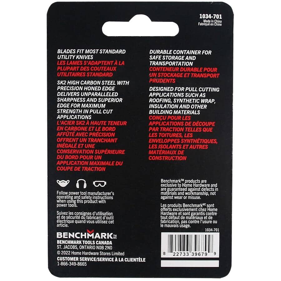 BENCHMARK Hook Utility Replacement Blades | Home Hardware
