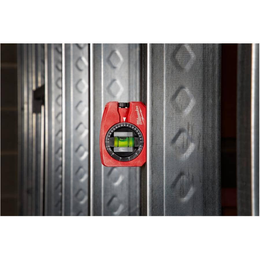 MILWAUKEE 4" 1 Vial 360 Degree Pocket Size Box Level | Home Hardware