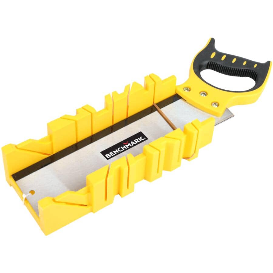 undefined 14" x 8 Point Mitre Box, with Saw | Home Hardware