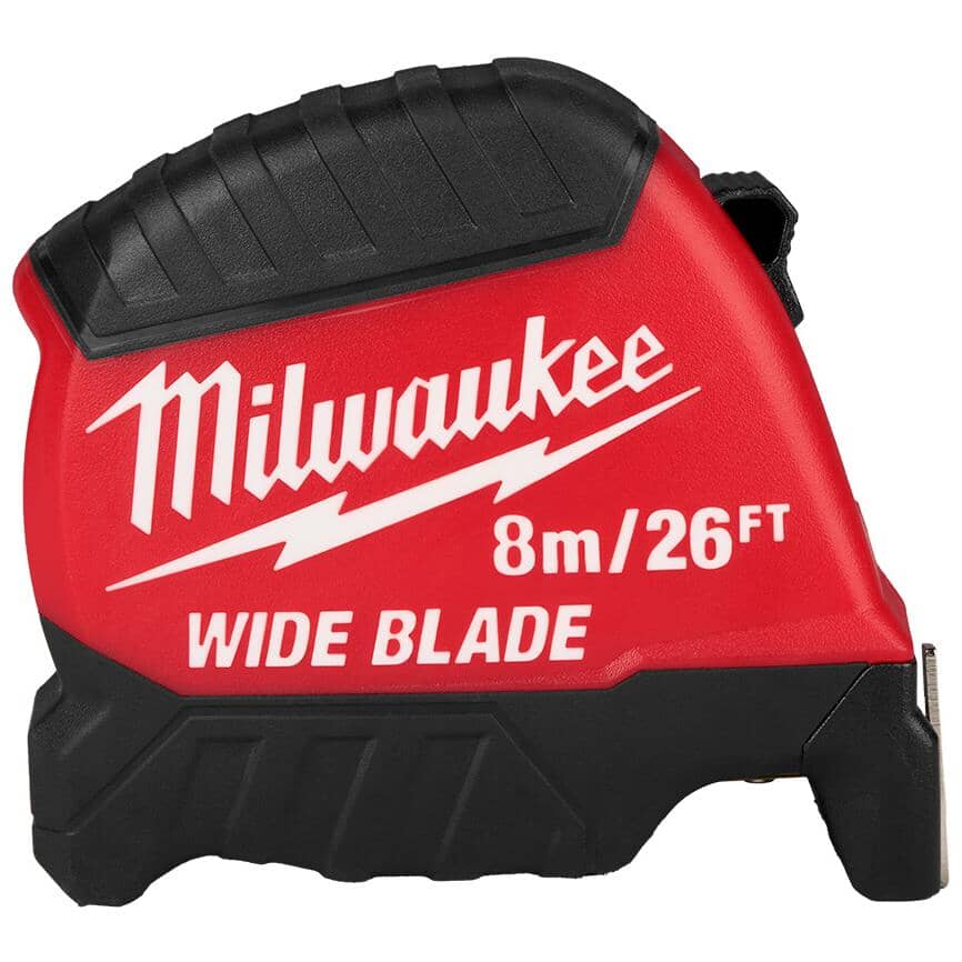 MILWAUKEE 8 m / 26' Wide Blade Tape Measure | Home Hardware