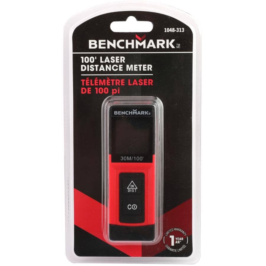 BENCHMARK Laser Measure - 100' | Home Hardware