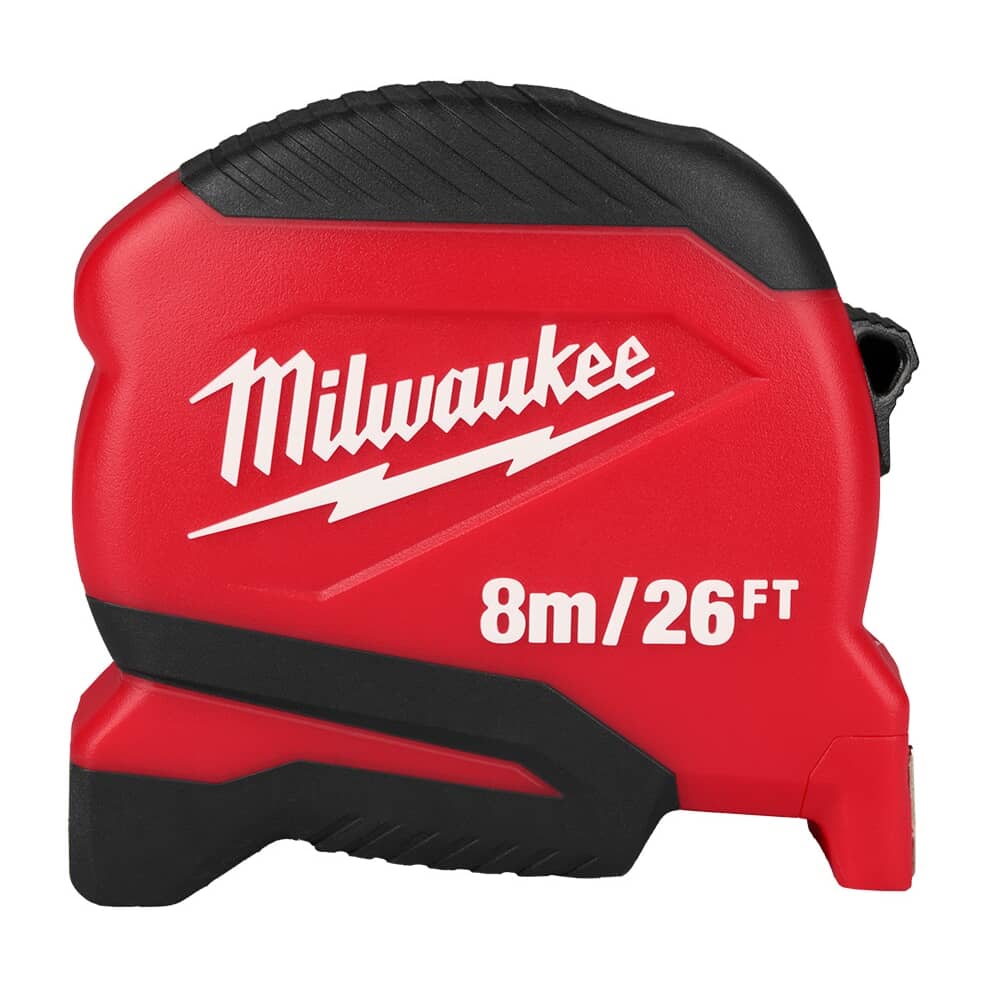MILWAUKEE 26' / 8 m Compact Tape Measure | Home Hardware