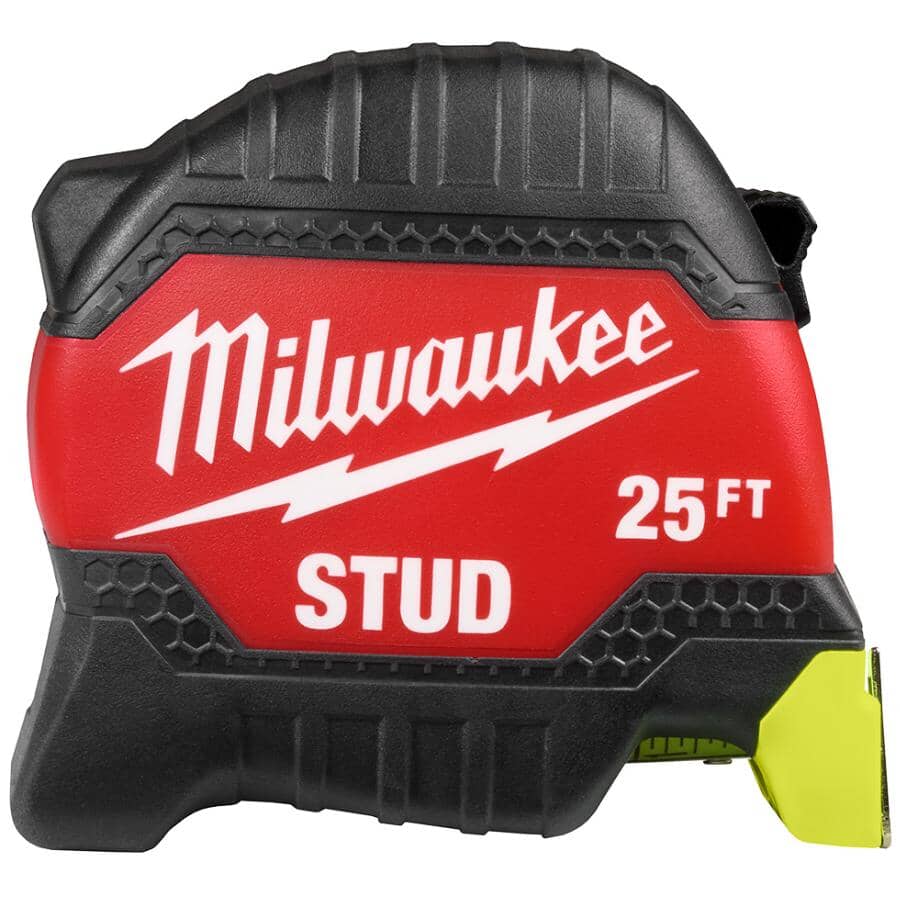 MILWAUKEE Stud 1-5/16" x 25' Tape Measure | Home Hardware