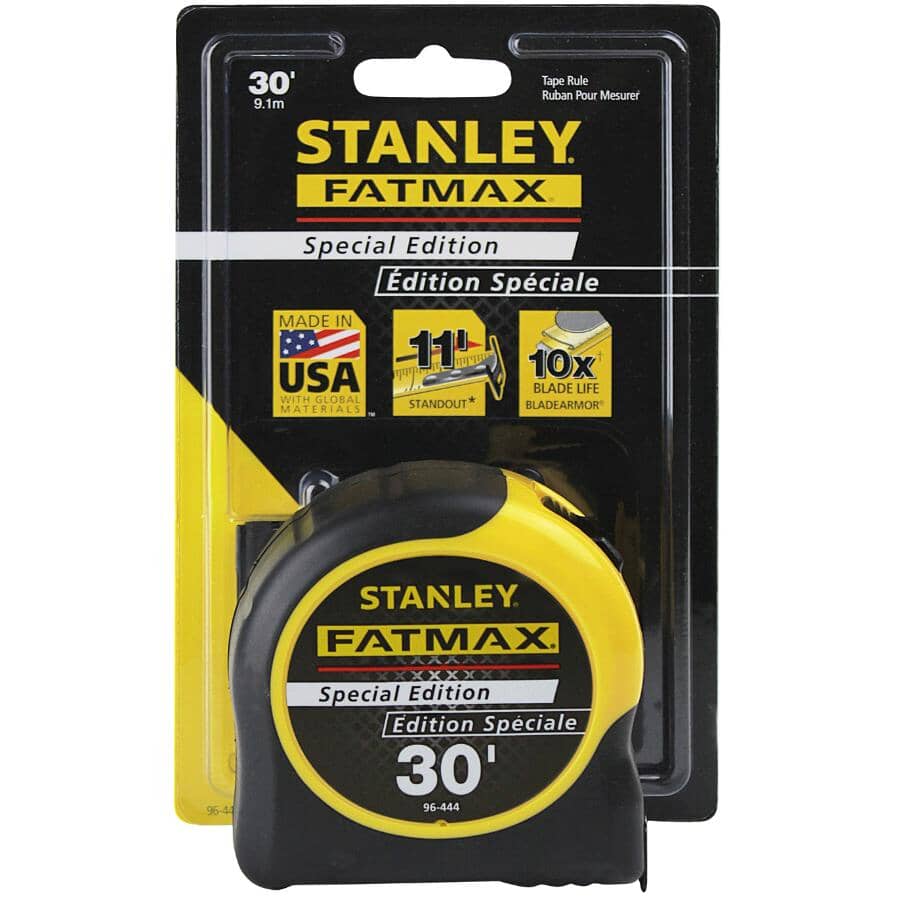 STANLEY 1-1/4" x 30' Fatmax Tape Measure | Home Hardware