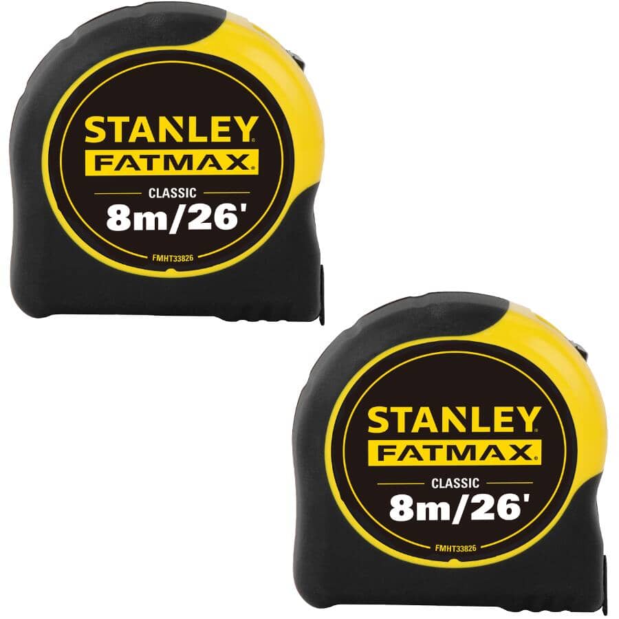STANLEY 8M/26' FatMax Classic Tape Measure | Home Hardware