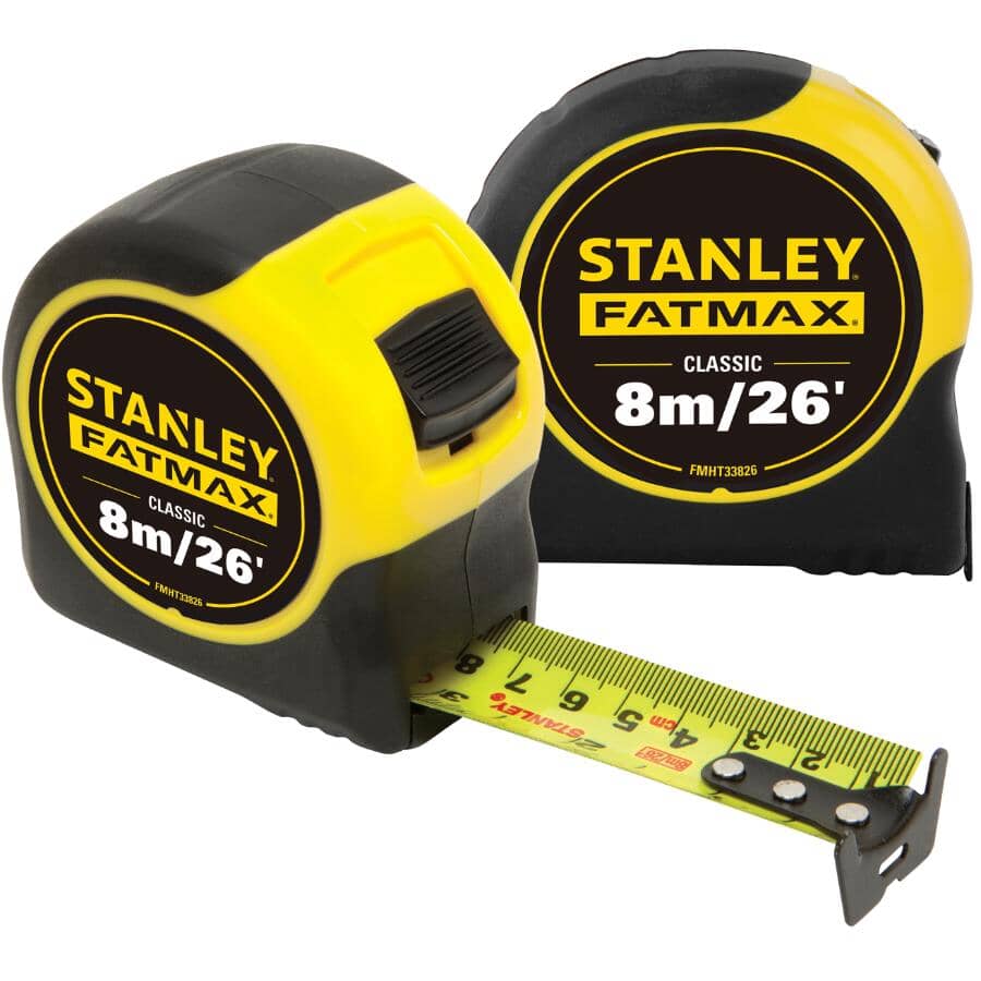 STANLEY 8M/26' FatMax Classic Tape Measure | Home Hardware