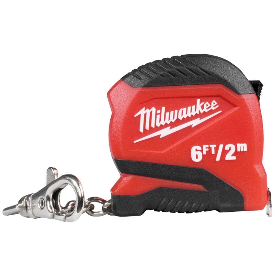 MILWAUKEE 2m / 6' Keychain Tape Measure | Home Hardware