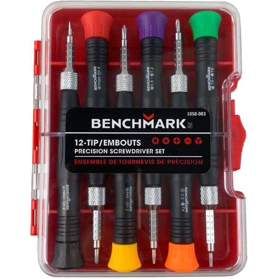 BENCHMARK Precision Screwdriver Set | Home Hardware
