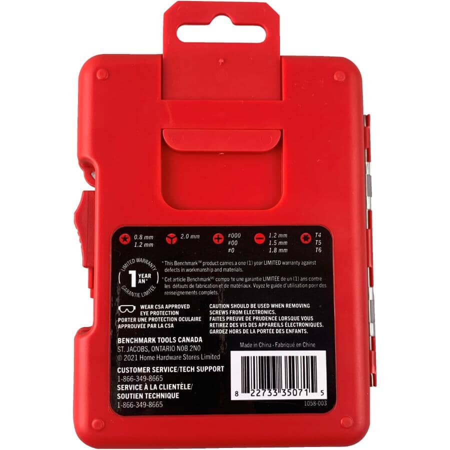 BENCHMARK Precision Screwdriver Set | Home Hardware