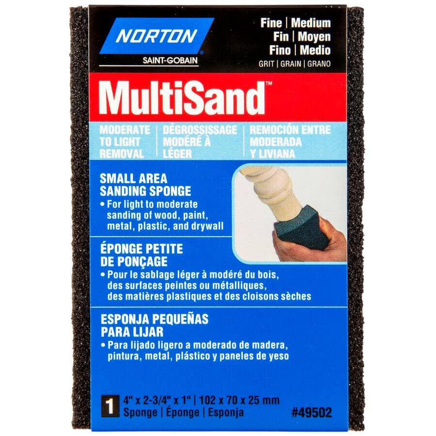 NORTON MultiSand Small Area Sanding Sponge | Home Hardware