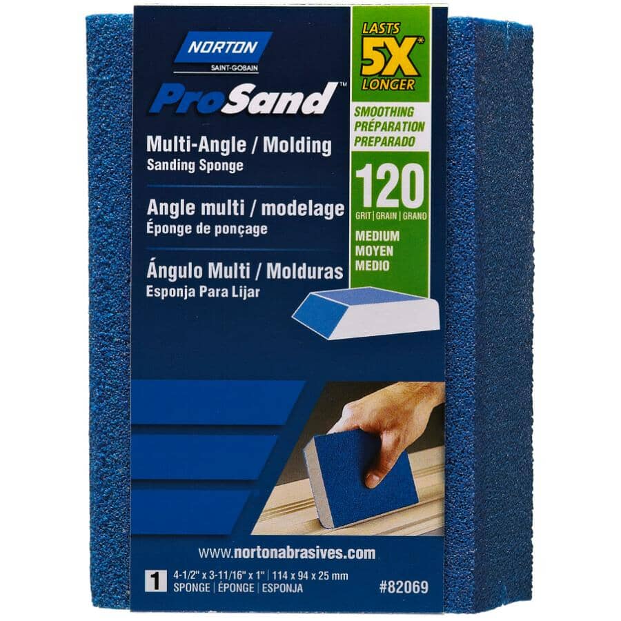 NORTON 5X ProSand Multi Angle Sanding Sponge | Home Hardware