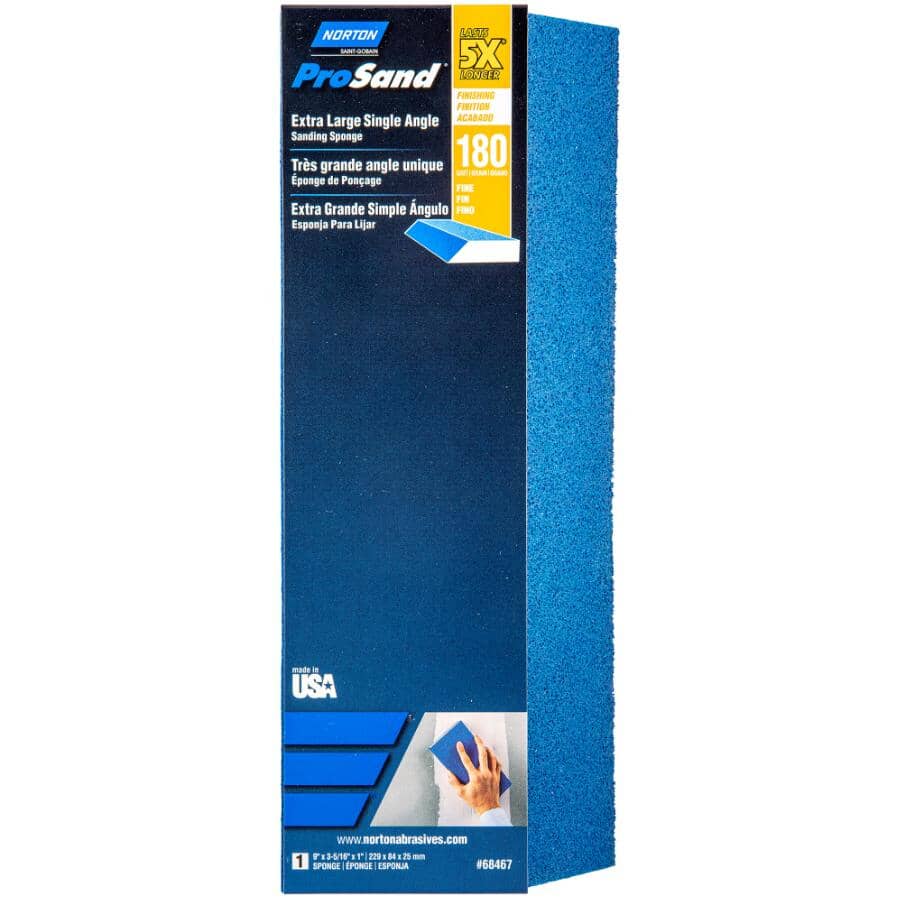 NORTON 5X ProSand Extra Large Single Angle Sanding Sponge | Home Hardware