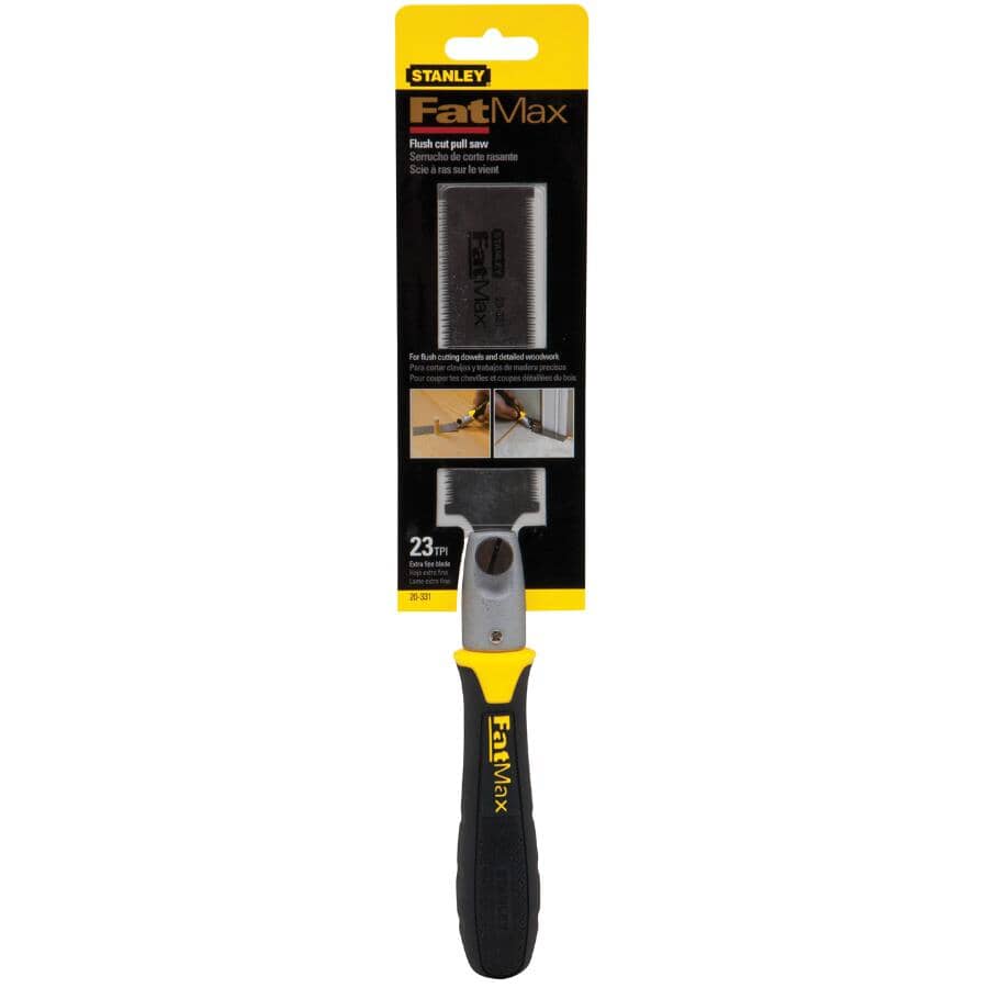 STANLEY 4-3/4" Flush Cut Pull Hand Saw | Home Hardware