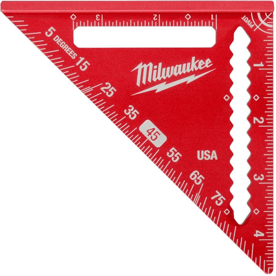 MILWAUKEE 4-1/2" Aluminum Trim Square | Home Hardware