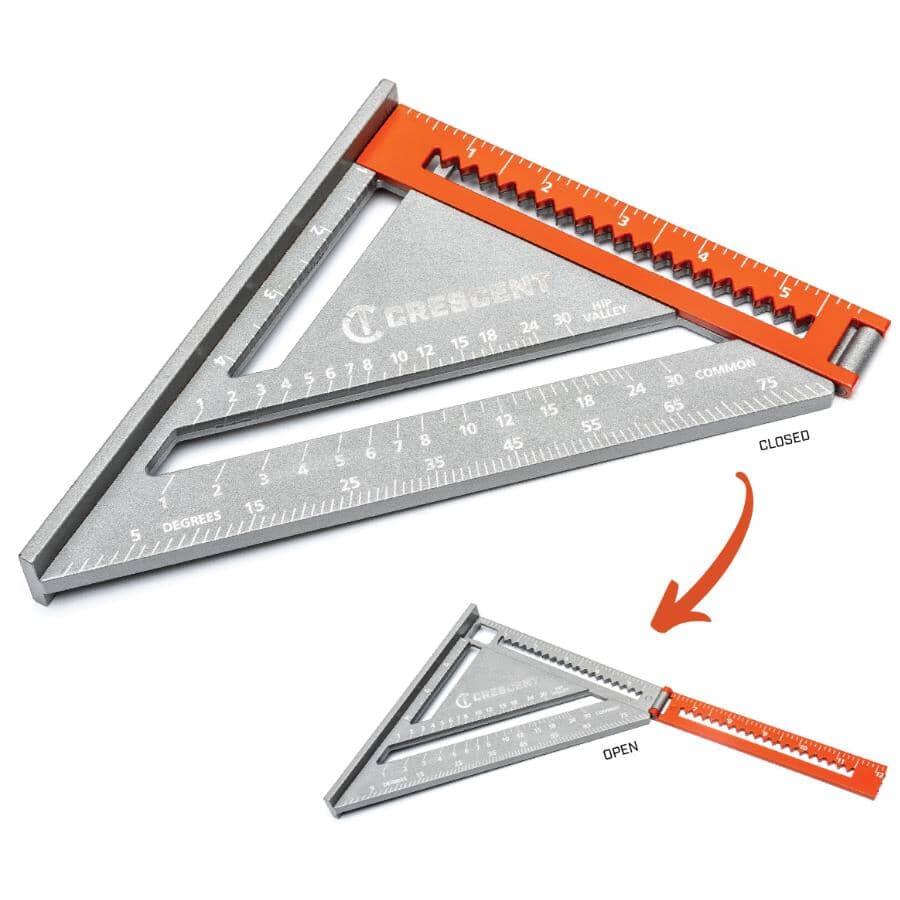CRESCENT LUFKIN 7" EX6 Aluminum Rafter Square | Home Hardware