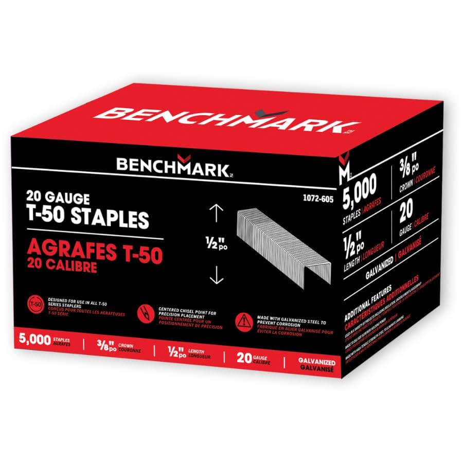 BENCHMARK 1/2" A11 Staples | Home Hardware
