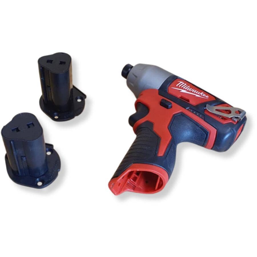 STEALTHMOUNTS Tool Mounts for Milwaukee M12 - Black, 3 Pack | Home Hardware