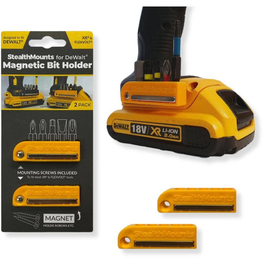 STEALTHMOUNTS Magnetic Bit Holders for DeWalt | Home Hardware