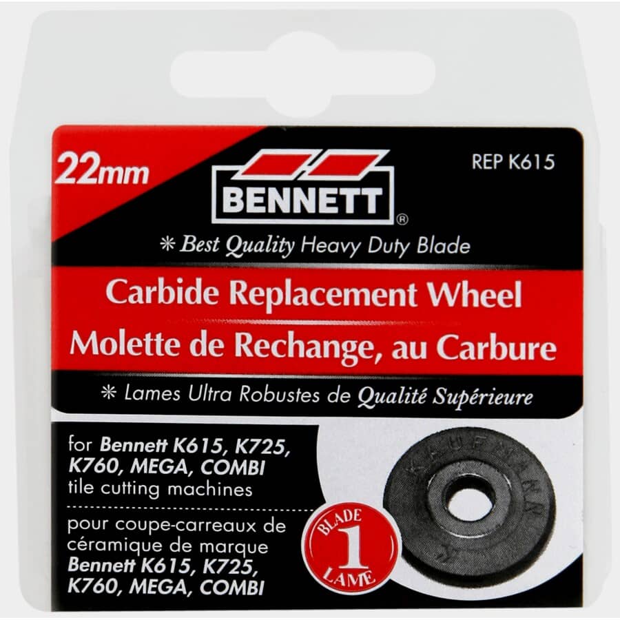 BENNETT 22mm Carbide Tile Cutter Wheel | Home Hardware