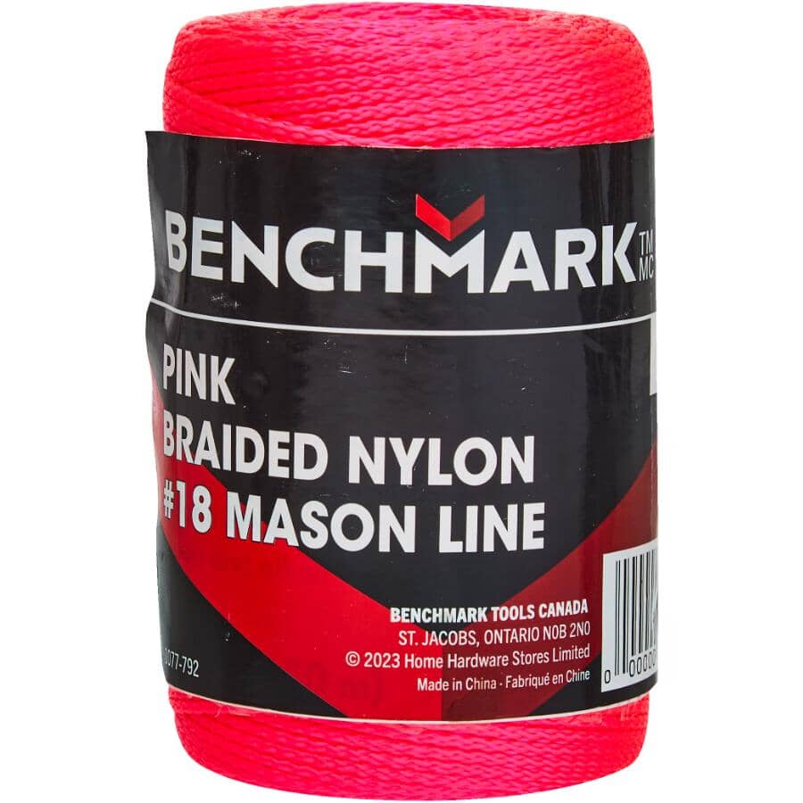 BENCHMARK 500' Braided Nylon #18 Mason Line | Home Hardware