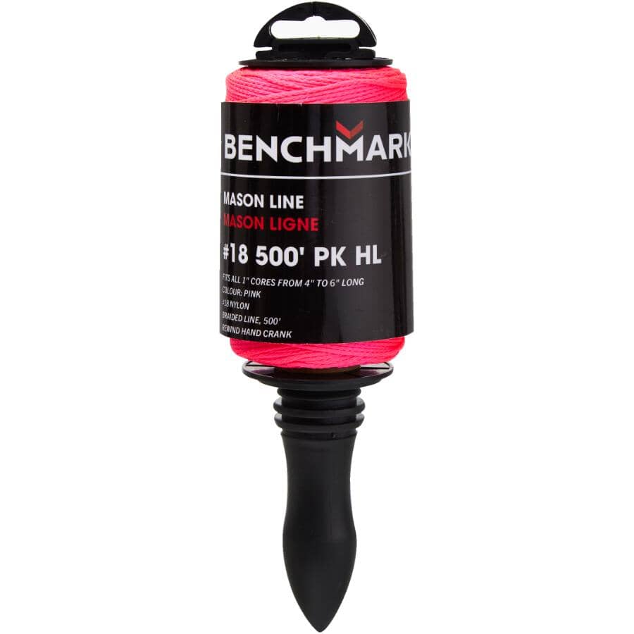 BENCHMARK 500' Braided Nylon Mason Line with Handle | Home Hardware