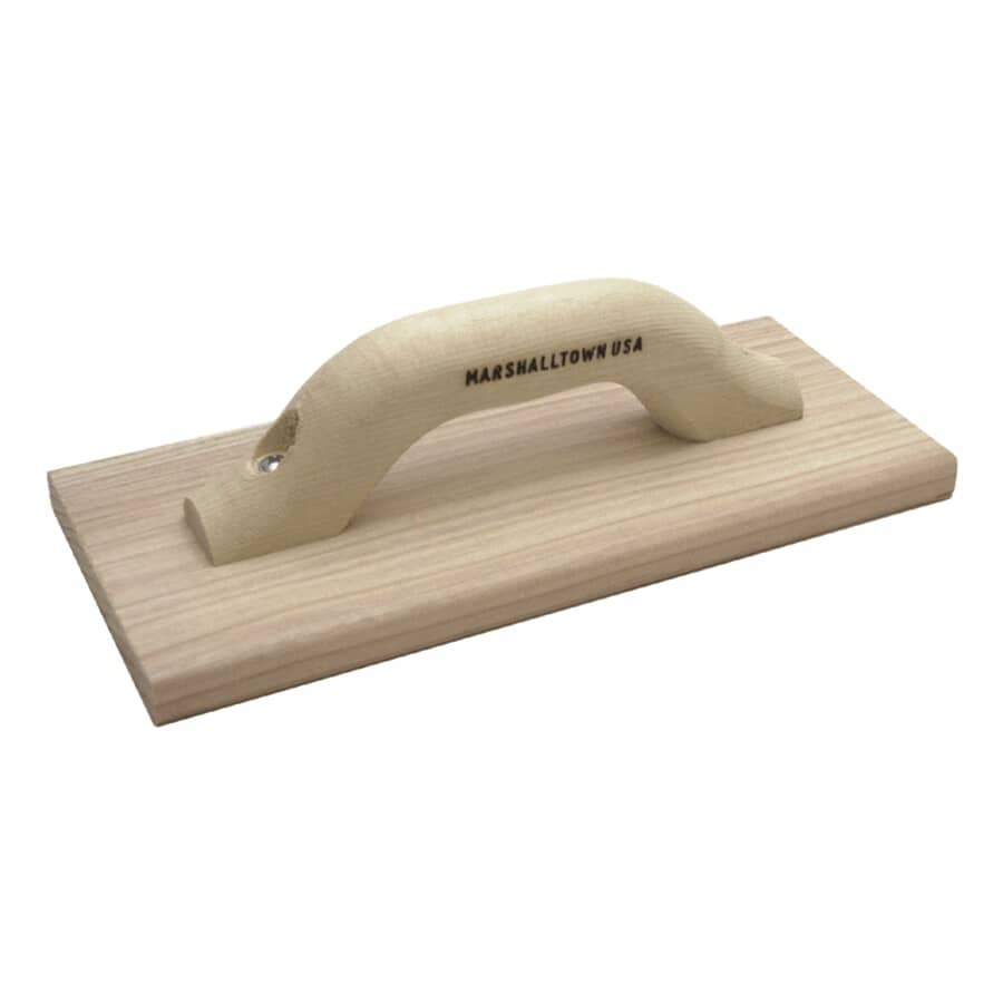 Marshalltown 12"x5" Wood Float, with Handle | Home Hardware