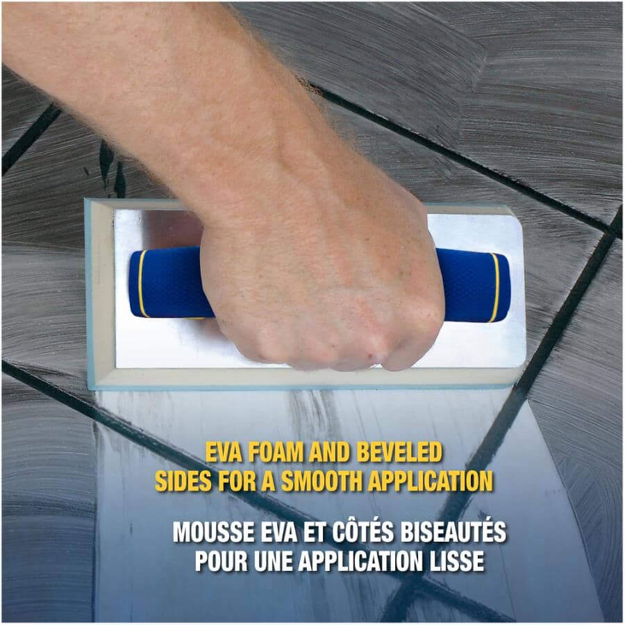 QEP 4" x 9-1/2" Gum Rubber Tile Grout Float | Home Hardware