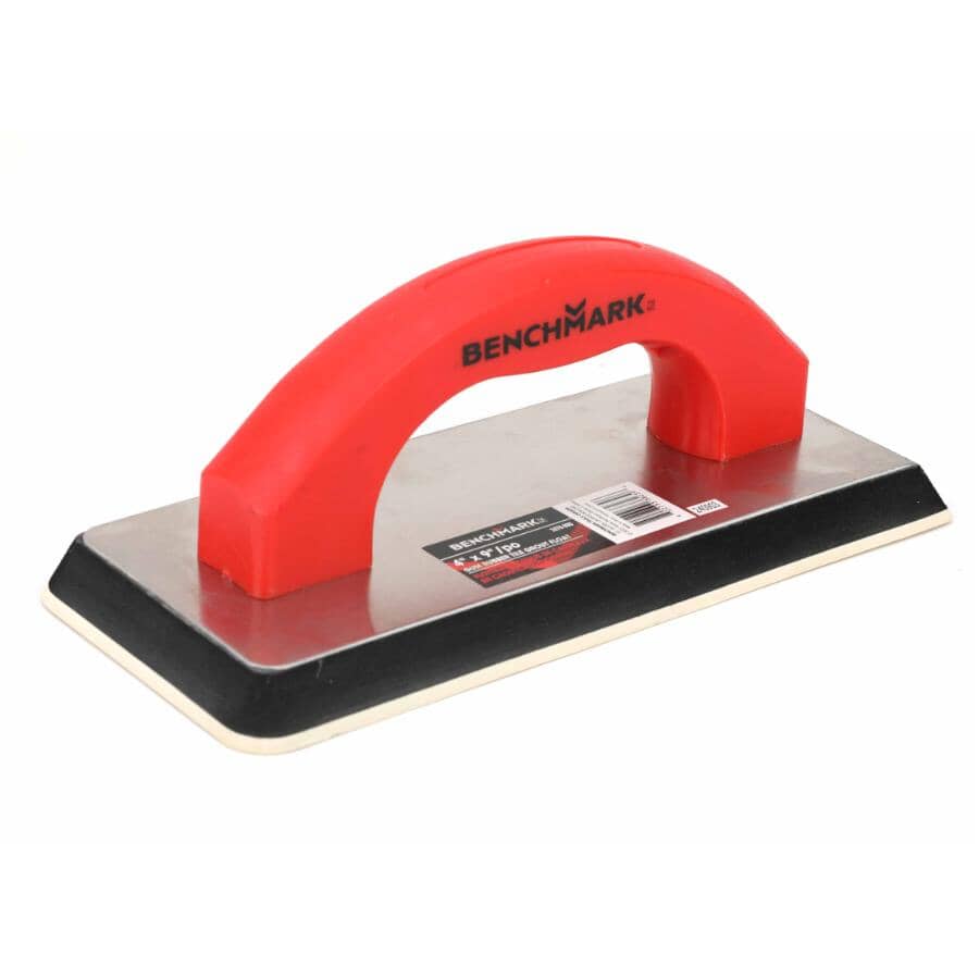 BENCHMARK 4" x 9" Gum Rubber Tile Grout Float | Home Hardware