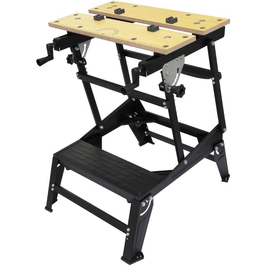 BENCHMARK Heavy Duty Adjustable Workbench | Home Hardware