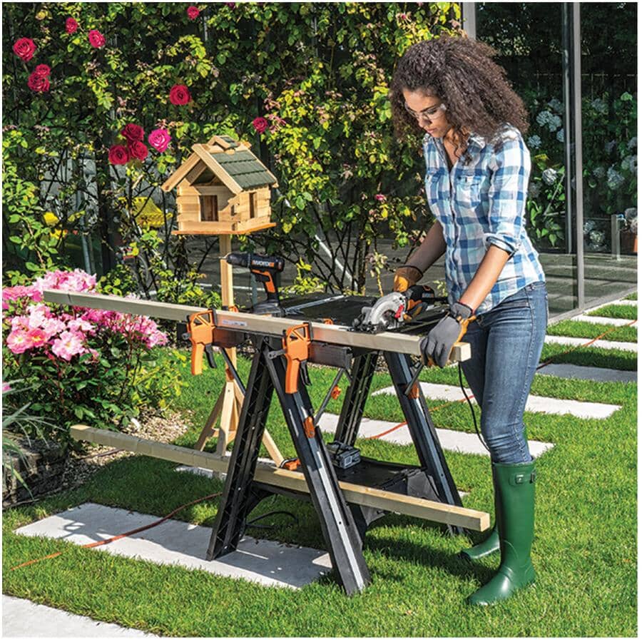 WORX Pegasus Workbench & Sawhorse | Home Hardware