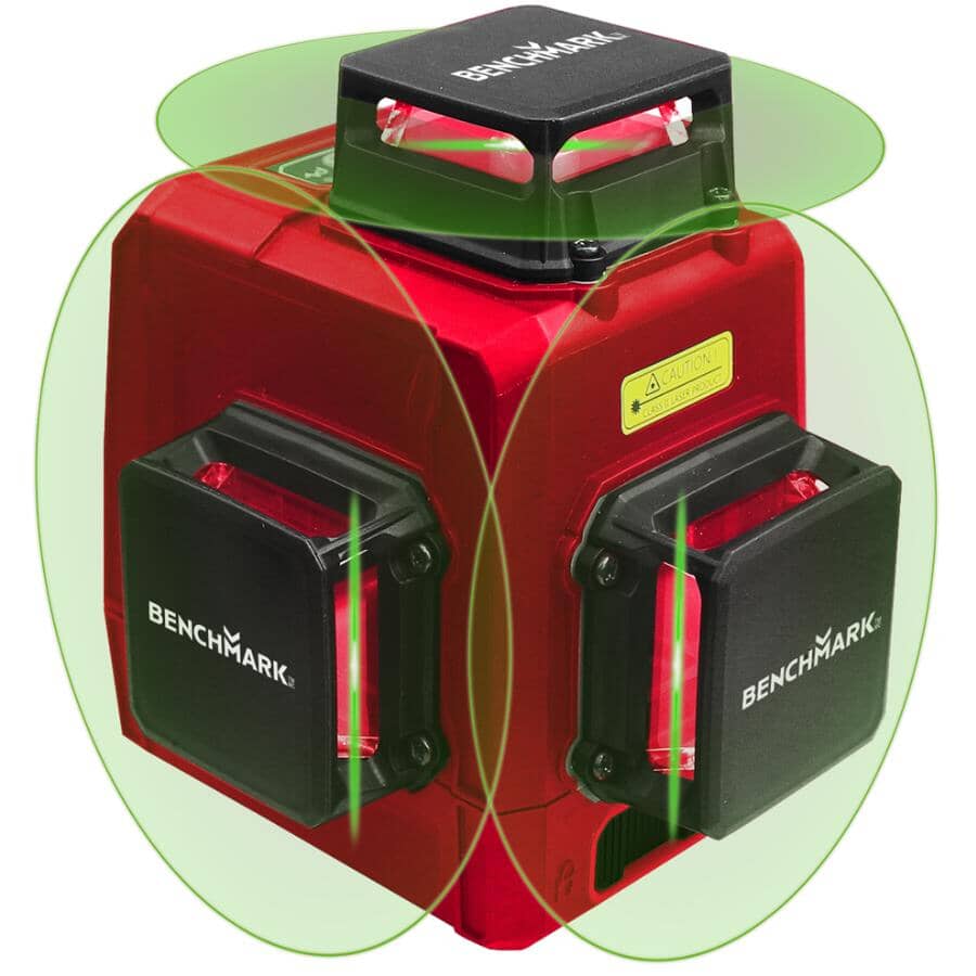 BENCHMARK 360 Degree 100' Self Leveling Cross | Home Hardware