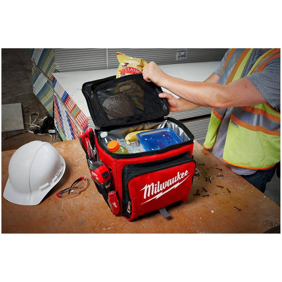 MILWAUKEE Jobsite Soft Sided Cooler Tool Bag | Home Hardware