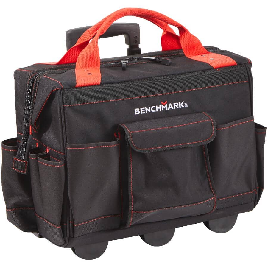 BENCHMARK Sac à outils souple avec roulettes, 18 po | Home Hardware