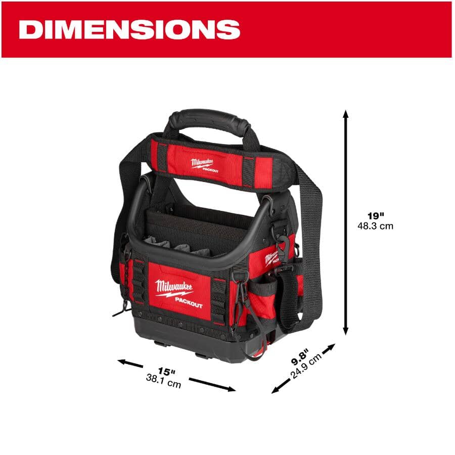 MILWAUKEE PACKOUT 10" Structured Tote | Home Hardware