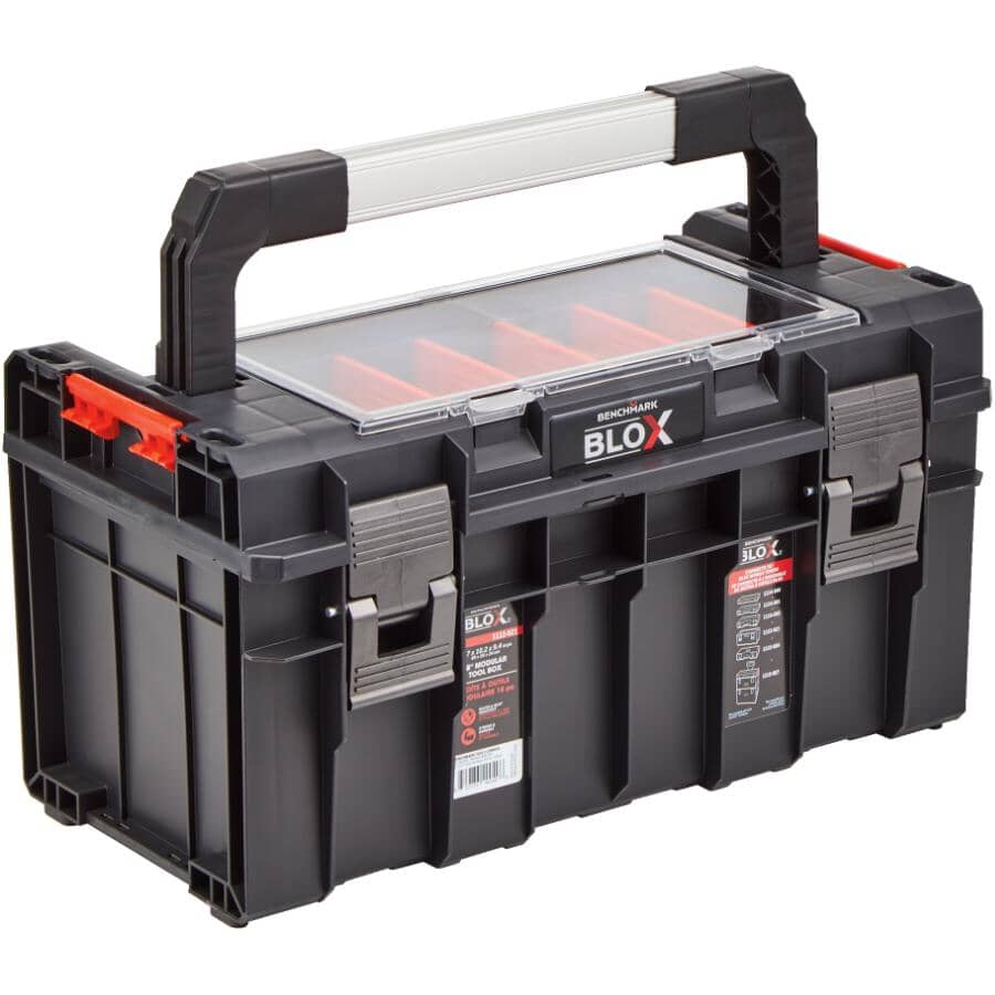 BENCHMARK Blox 17.7" x 10.2" x 9.4" Modular Tool Box | Home Hardware