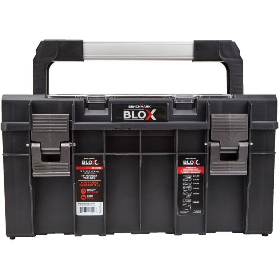 BENCHMARK Blox 17.7" x 10.2" x 9.4" Modular Tool Box | Home Hardware