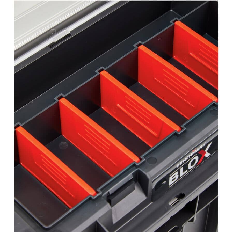 BENCHMARK Blox 17.7" x 10.2" x 9.4" Modular Tool Box | Home Hardware