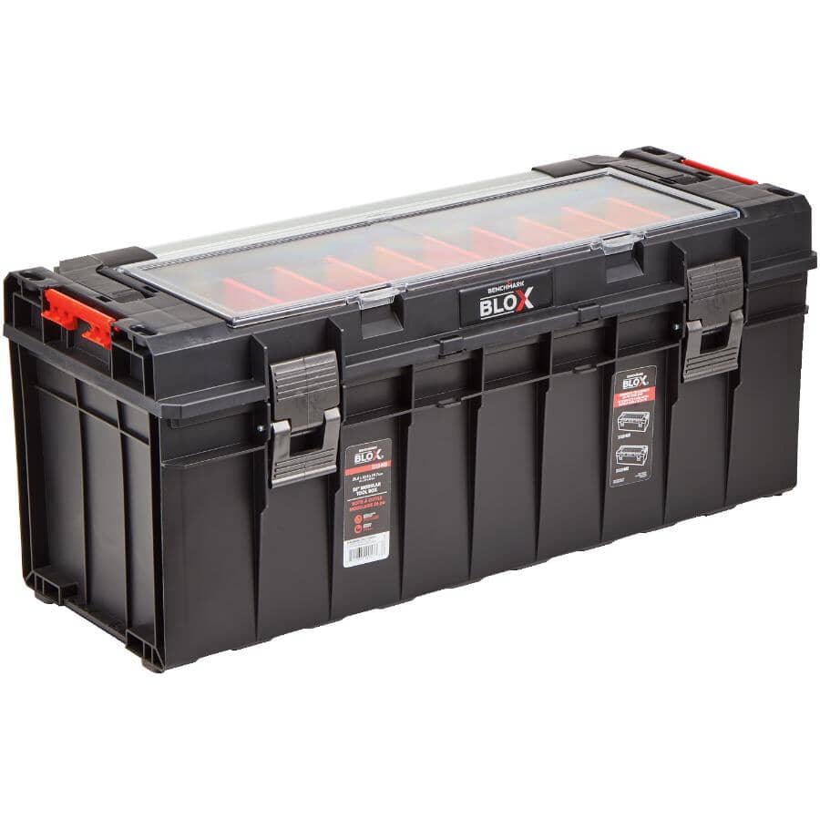 BENCHMARK Heavy Duty 26" x 10.6" x 10.7" Modular Tool Box | Home Hardware