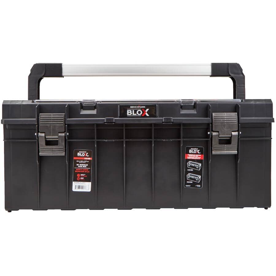 BENCHMARK Heavy Duty 26" x 10.6" x 10.7" Modular Tool Box | Home Hardware