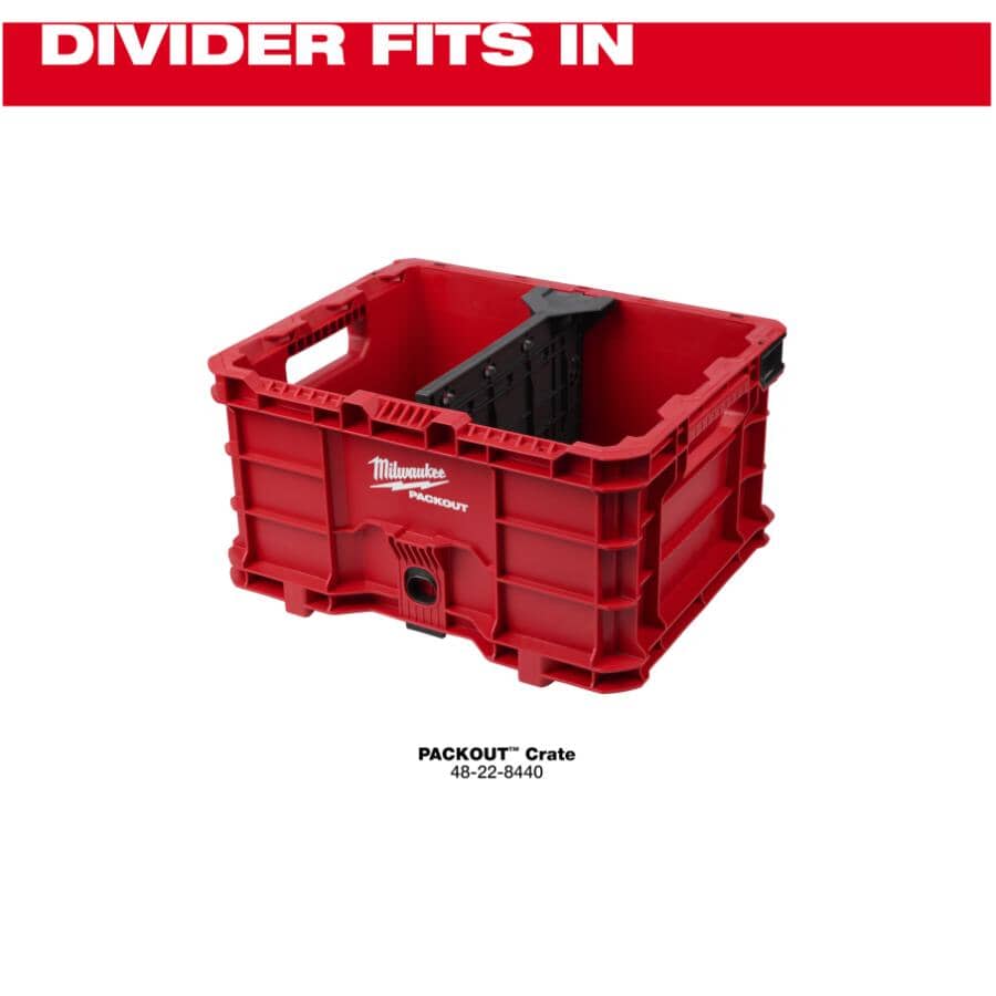 MILWAUKEE Packout Open Crate - Red | Home Hardware