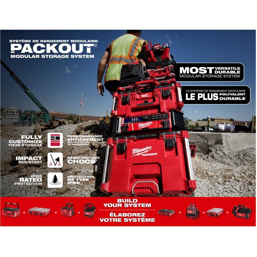 MILWAUKEE Packout Open Crate - Red | Home Hardware