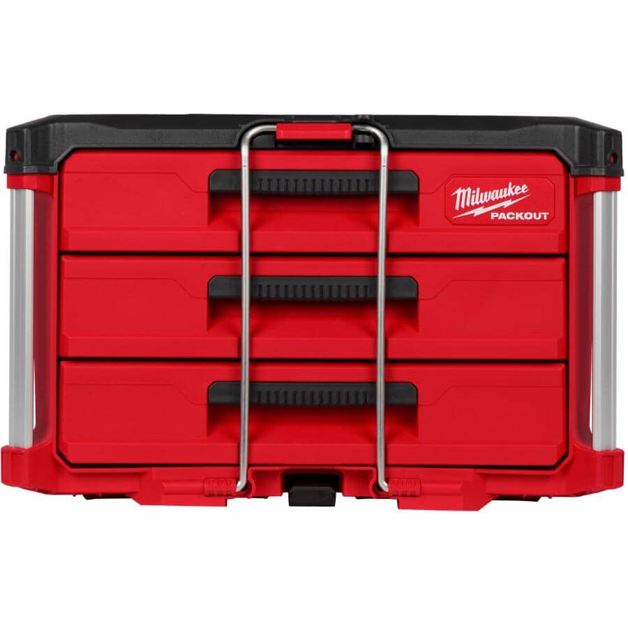 MILWAUKEE Packout 3 Drawer Tool Box | Home Hardware